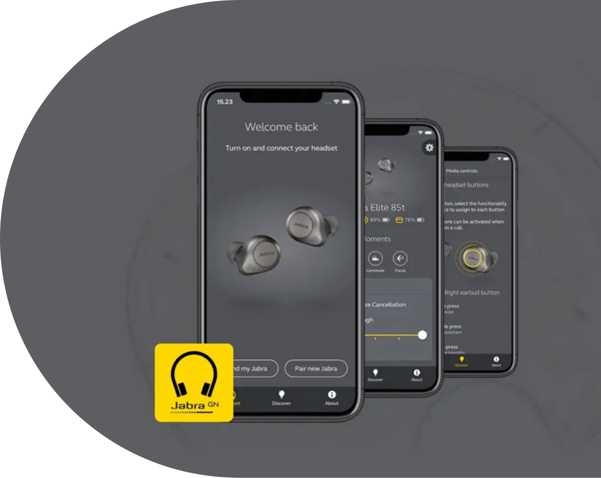 Jabra bietet eine breite Palette an Software, Services und Apps